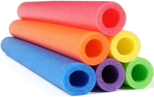 Amazon.com: Pool Mate 6-Pack Pool Noodles Jumbo, Blue and Teal : Toys ...