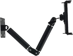 Amazon.co.jp: Adjustable Vertical 2 Section Tablet Wall Mount Bracket ...