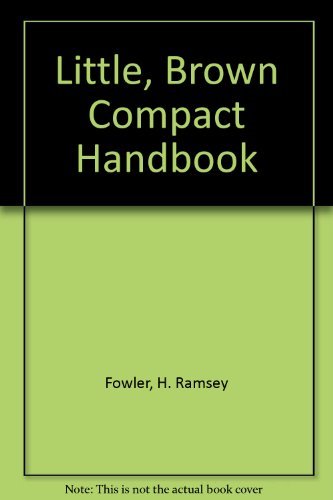 The Little, Brown Compact Handbook: Jane E. Aaron: 9780065009026 ...