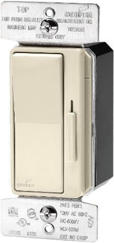 Eaton DLC03P-W 300-Watt Dimmable LED/Compact Fluorescent/600-Watt ...