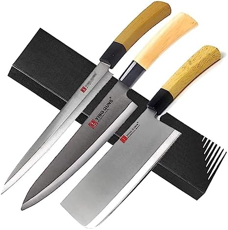 Buy XYJ professional knife sets for master chefs, chef knife set with ...