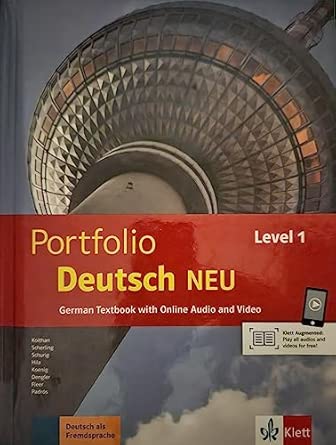 Portfolio Deutsch NEU, Level 1, German Textbook with Online Audio and ...