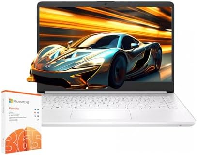 Amazon.com: HP Stream 14" Laptop, HD BrightView, Intel Celeron N4120 ...