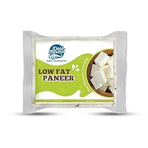 Desi Farms Fresh Low Fat Paneer, Preservative-free, 200 gm : Amazon.in ...