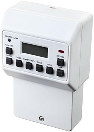 Masterplug TEIH7 24 Hour/7 Day Programmable Electronic Timer for ...