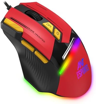 Amazon.in: Buy Ant Esports GM333 RGB Wired High End Optical Ergonomic ...