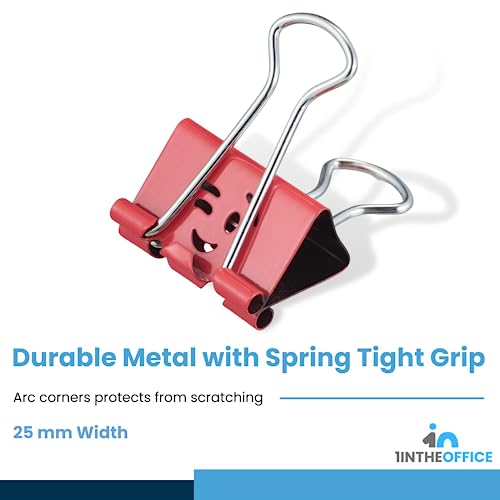 Snapklik.com : 1InTheOffice Smiley Face Binder Clips
