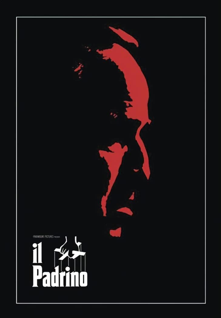 Amazon.com: The Godfather - Il Padrino - Movie Poster (Italian Regular ...