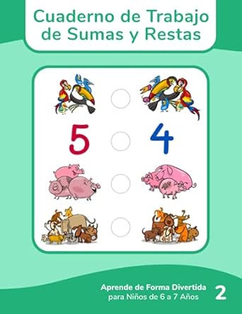 Cuaderno de Trabajo de Sumas y Restas - Aprende de Forma Divertida para ...