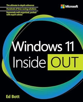 Windows 11 Inside Out eBook : Bott, Ed: Amazon.com.au: Books