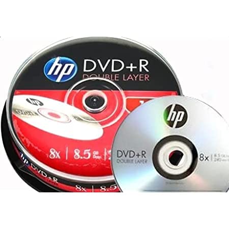 Premium Brand Blank DVD+DL (Double Layer) 8.5 GB x 240 min x 8X (Pack ...