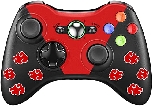 Amazon.com: Red Wireless Controller for Microsoft Xbox 360/Slim/PC ...