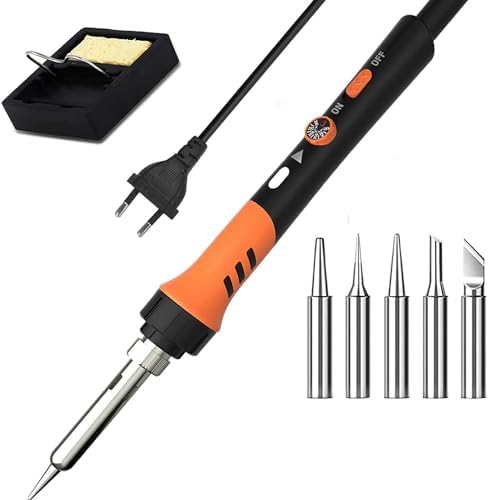DZK 60W 220V Temperature Adjustable Electric Solder Soldering Iron ...