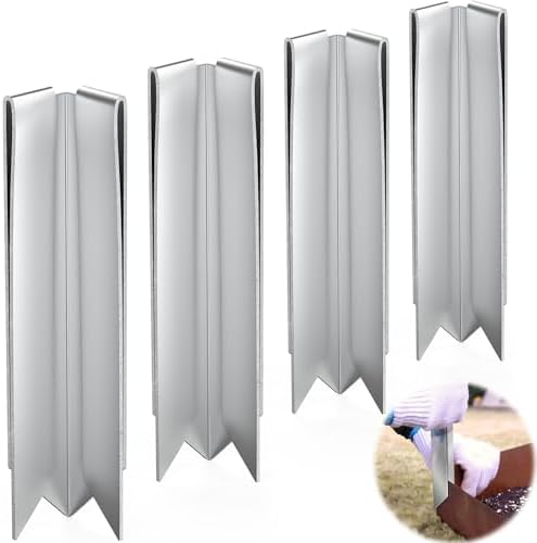 Amazon.com : Fixirons 4 Pack 90°Connector Clips for 6 & 8 inch Edging ...