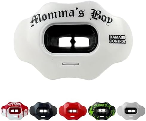 Amazon.com: DAMAGE CONTROL Youth Football Mouth Guard – Breathable No ...
