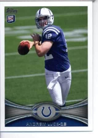 2012 Topps Andrew Luck Rookie Card Variation #140 - Mint !! at Amazon's ...