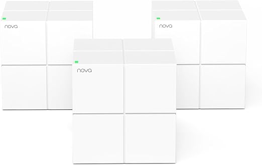 Tenda Nova Mesh WiFi System (MW6)-Up to 6000 sq.ft. Whole Home Coverage ...