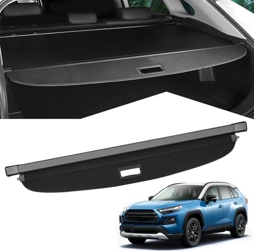 Amazon.com: Vinomkii Cargo Cover fit for Toyota RAV4 2019 2020 2021 ...
