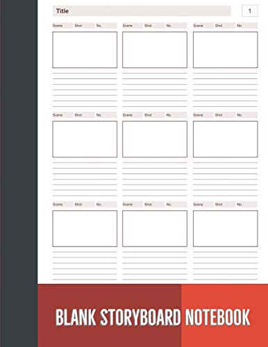 Blank Storyboard Notebook: Storyboard Sketchbook Paper - Want It All