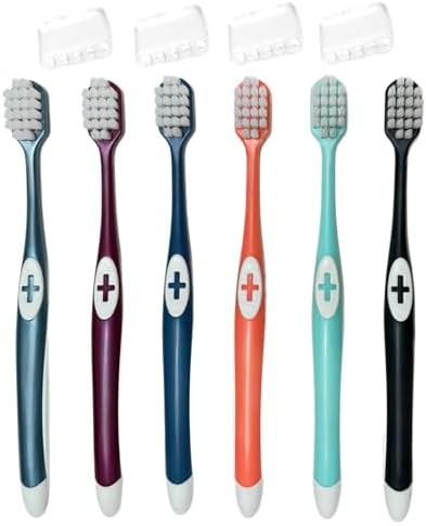 Amazon.com: Set of 6 Toothbrush 10000+ Ultra Soft Nano Bristles ...
