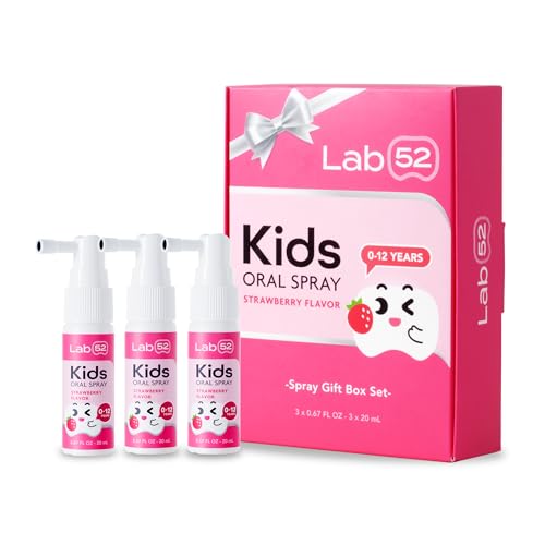LAB52 Kids Oral Spray Gift Box, Toddler Toothpaste Helper for Cavity ...