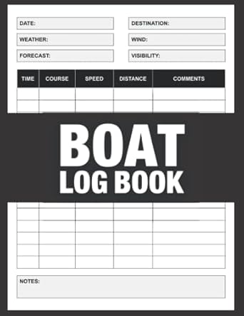 Boat Log Book: Boating Record Book With 120 Pages, 8.5" X 11": Nasif ...