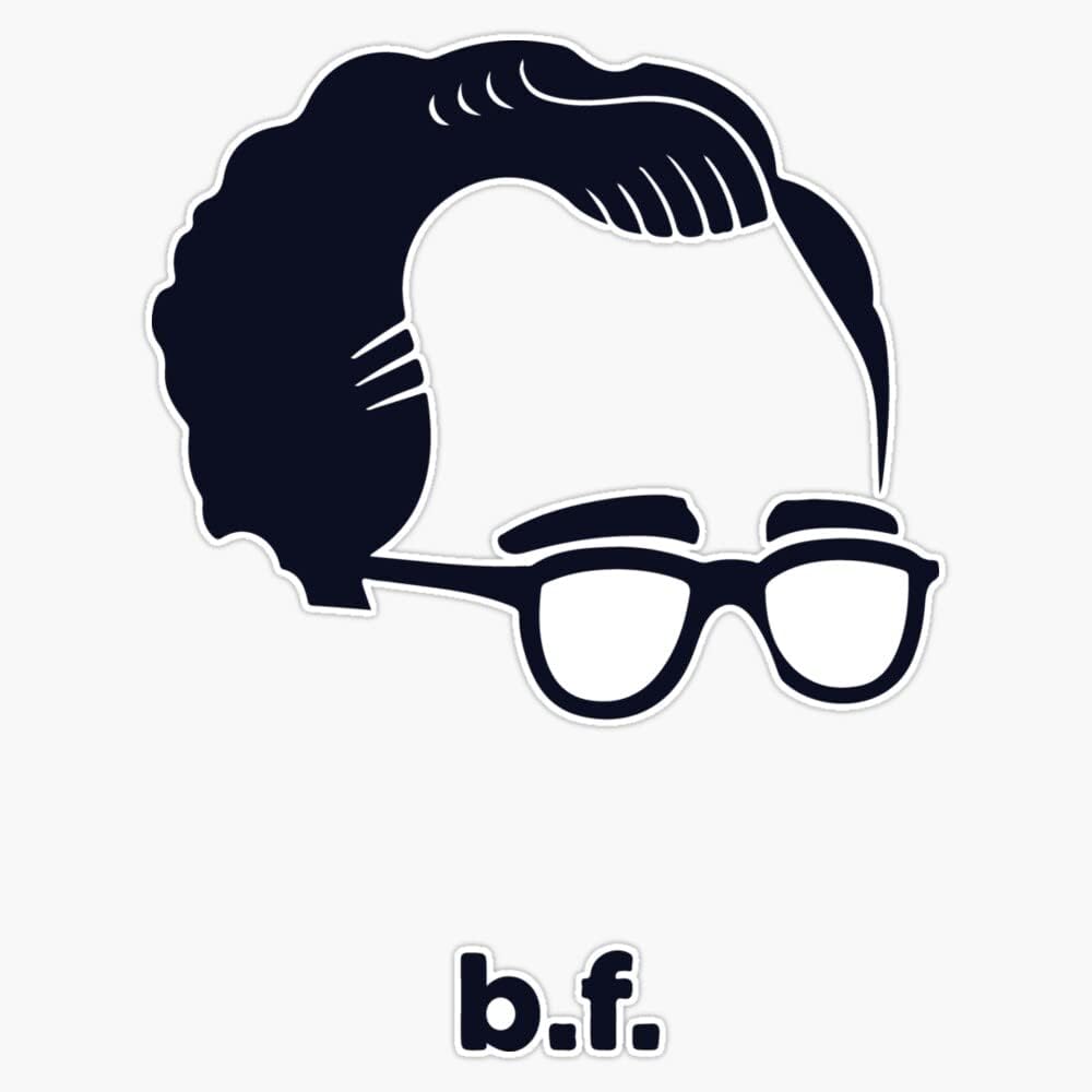 Amazon.com: B. F. Skinner Sticker Bumper Sticker Vinyl Decal 5 ...