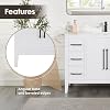 Altair Design Laurel 48" Wood Vanity in Weathered Fir Calacatta White ...