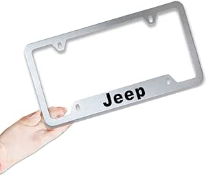 Amazon.com: Genuine OEM Premium Aluminum Alloy License Plate Frames for ...