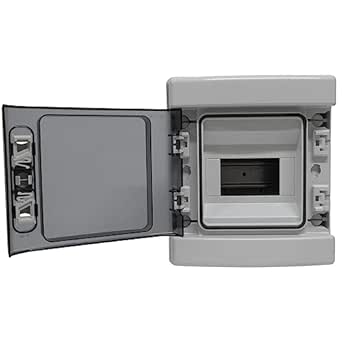 6 Module IP65 Distribution Board - Consumer Unit Box - DIN Rail ...