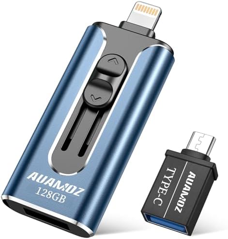 Amazon.com: 128GB Photo Stick USB Memory Phone Flash Drive, AUAMOZ ...