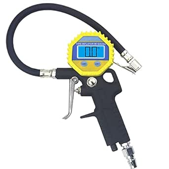 Amazon.co.jp: PAGEF Digital Tire Pressure Gauge for Inflated Deflection ...