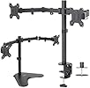 Amazon.com: VIVO Dual Monitor Desk Mount, Heavy Duty Fully Adjustable Steel Stand, Holds 2 ...