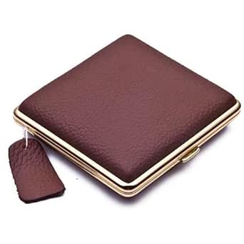 CLA6 Leather Cigarette Case | Smart Internal Divider | Retro and ...