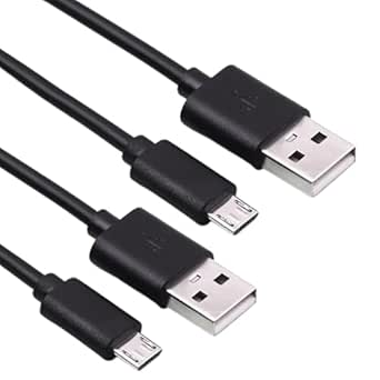 Amazon.com: Cbus Wireless [2-Pack] USB Charging Cable Replacement Cord ...