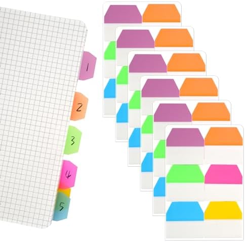 720 Pcs Sticky Notes, Index Tabs, Page Markers, Writable Book Tabs ...