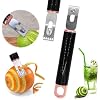 Amazon.com: Channel Knife, 2 in 1 Lemon Peeler Zester Cocktail Garnish ...