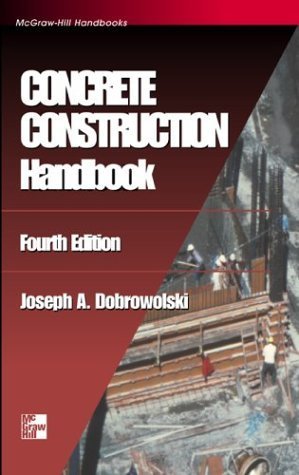 Buy Concrete Construction Handbook (McGraw-Hill Handbooks) Book Online ...