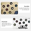 Warmhm 8pcs Vinyl Record Wall Stickers Vintage Vinyl Record Decals ...