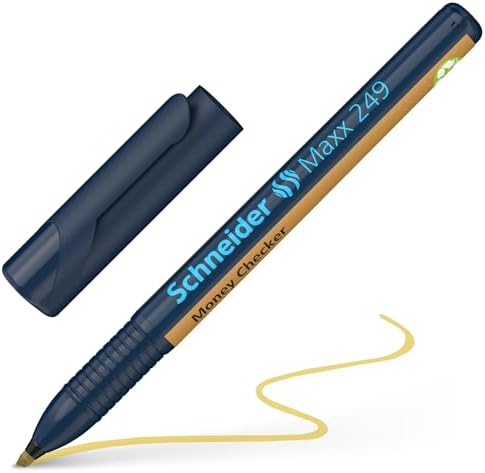 Schneider Maxx 249 Money Checker Special Ink Ballpoint Pen / Bank Note ...