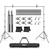 Amazon.com: EMART Rolling Backdrop Stand with Wheels - 10 x7.5 ft (WxH ...