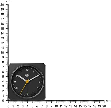 Amazon.com: Braun Classic Analogue Clock with Snooze and Light, Quiet ...