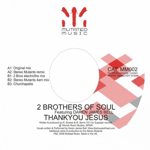 Play Thankyou Jesus by 2 Brothers Of Soul feat. Daren James Bell on ...