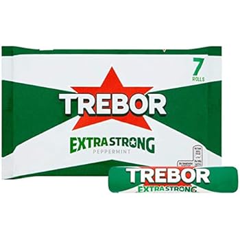Trebor Extra Strong Peppermint Mints 4 x 41g - Pack of 6: Amazon.co.uk ...