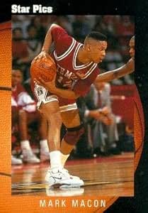 Amazon.com: Mark Macon Basketball Card (Temple) 1991 Star Pics Rookie ...