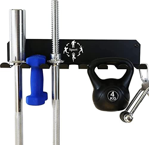 Gamma Fitness Gym Storage Rack, Home Gym Organizer Resistance Band ...