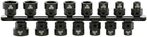 ARES 29018 – 14-Piece 3/8-Inch Drive Metric Low Profile Nano Impact ...