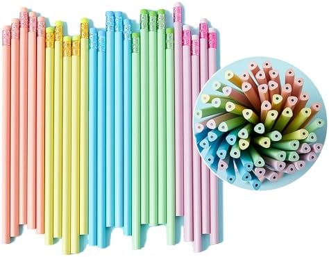 LLMtn HB - Confezione da 25 Matite con Fusto Color Amaretto, con Gomma ...