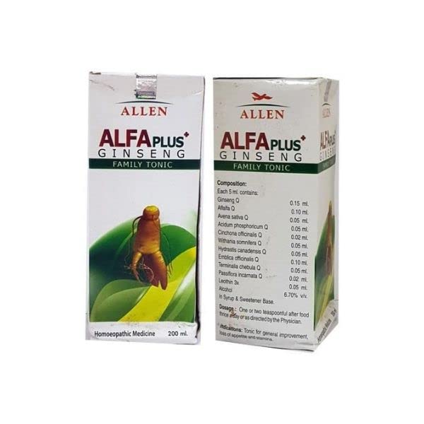 Buy Allen ALFA PLUS FAMILY TONIC 200 ML Online at Low Prices in India ...