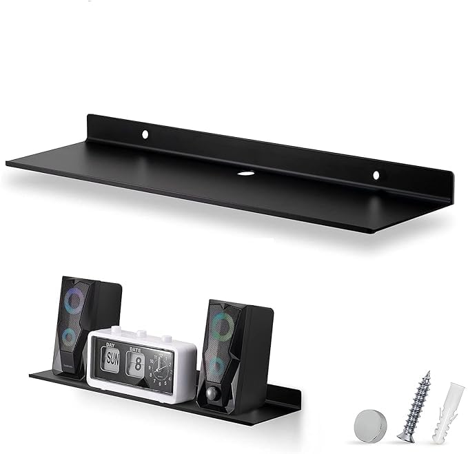 Metal Large Wall Mounted Shelves,Bluetooth Speaker,Wi-Fi Camera Stand ...